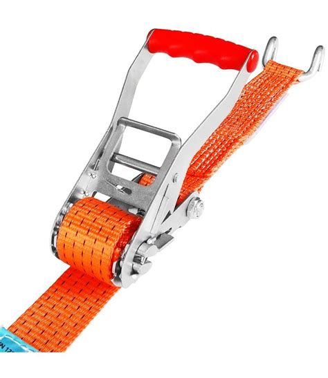 Cincha De Amarre Con Tensor Y Ganchos Abiertos 50mm 5 000kg