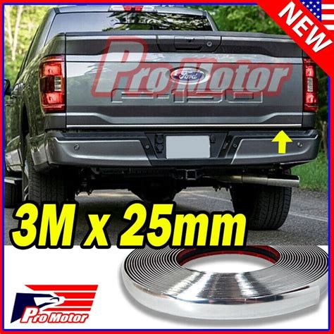 Weather Guard Car And Truck Body Moldings And Trims 25ft 10mm Chrome