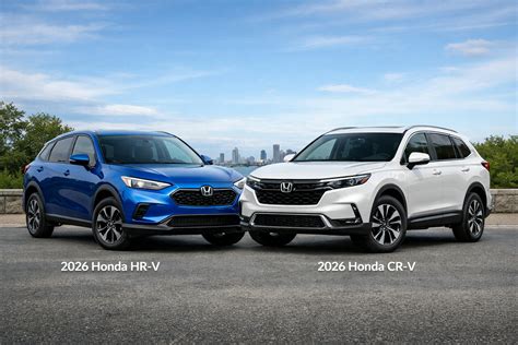Honda Hr V Vs Cr V Which Suv Should You Buy In 2026 Honda Of Annapolis