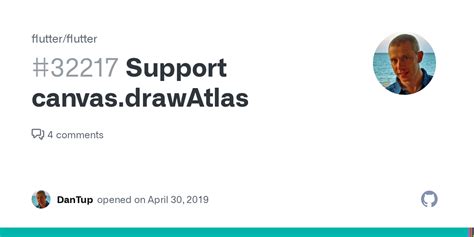 Support Canvasdrawatlas · Issue 32217 · Flutterflutter · Github