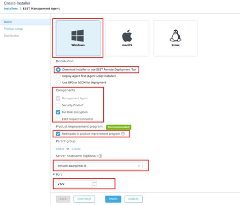 Membuat Paket Installer Eset Full Disk Encryption Eset Protect Prosperita Knowledge Based