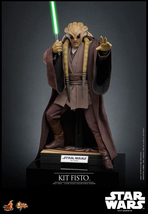 Hot Toys Kit Fisto Sixth Scale Figure Star Wars Limited Collectible