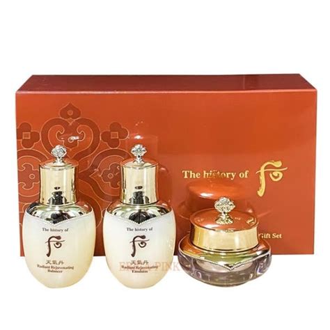 Set Dưỡng Da Mini 3 Món Whoo Cheongidan Radiant Special T Set