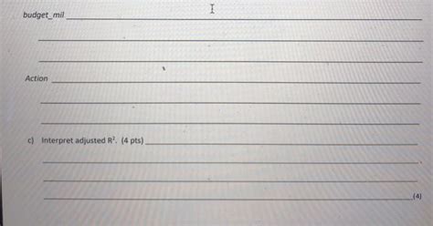 solved 1 i used stata to run an ols regression to estimate