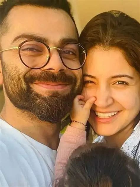 Rare Pics Of Virat Kohli Anushka Sharmas Daughter Vamika To Make Your
