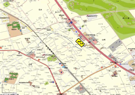 八洲プラント建設株式会社 倉庫地図