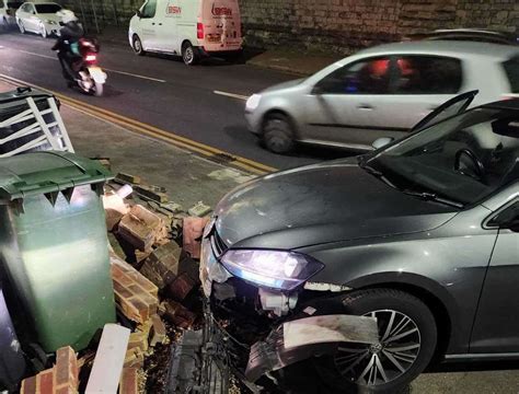 Car Ploughs Into Homes In Lower Boxley Road Maidstone For Second Time