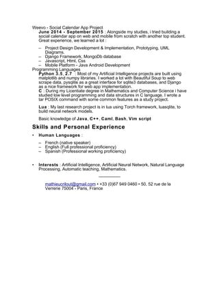 Resume PDF