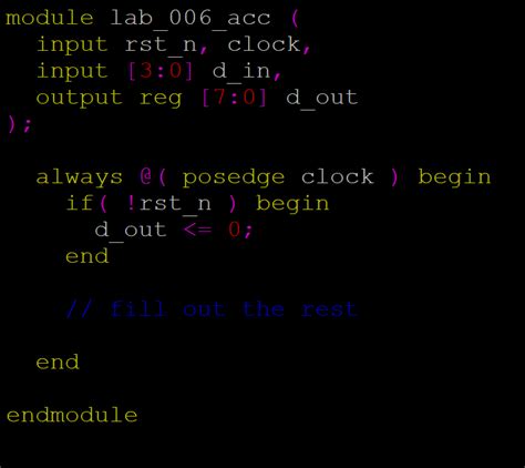 Solved Using Procedural Blocks With A Sensitivity List And Chegg