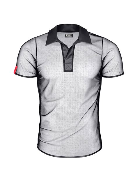 Regnes Fetish Planet RMRoberto001 Polo Shirt Schwarz Dexer