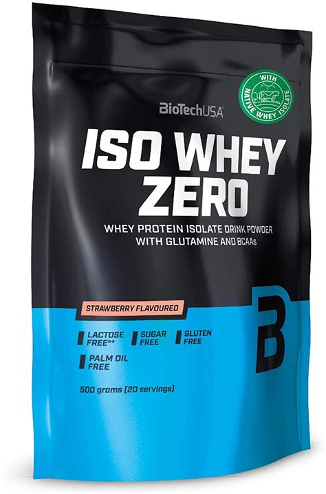 Протеин-изолят BioTech USA ISO Whey Zero 500 грамм — купить по ...
