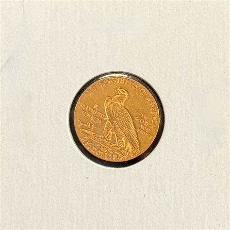 Lot 006 Us Gold 1911 2 12 Dollar Indian Head Coin Douglas Auctioneers