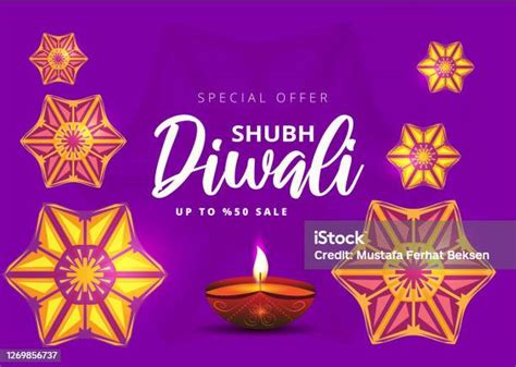 오일 램프와 해피 디왈리 축제 디왈리 휴일 배경 디야 램프와 랑골리 디왈리 축하 인사말 카드의 상징 골드 랜턴 힌두교 예술 스타일 벡터 일러스트 0명에 대한 스톡 벡터 아트
