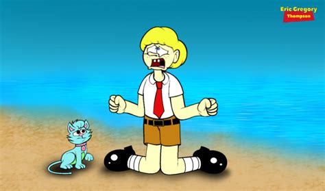 Human Spongebob Squarepants Screaming By Ericgthompson03 On Deviantart