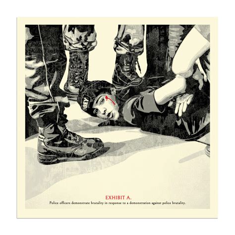 Shepard Fairey Liberté Egalité Fraternité France Screenprint Handsigned at stDibs