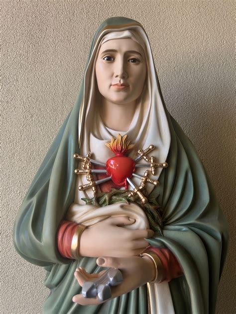 Virgen Dolorosa 120cm Prieto Y Valdes