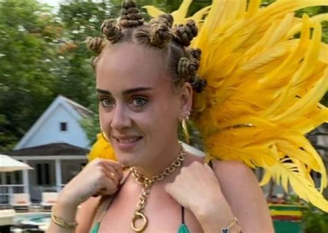 Adele Shows Off Her Amazing Weight Loss In A Bikini Top But Is Slammed