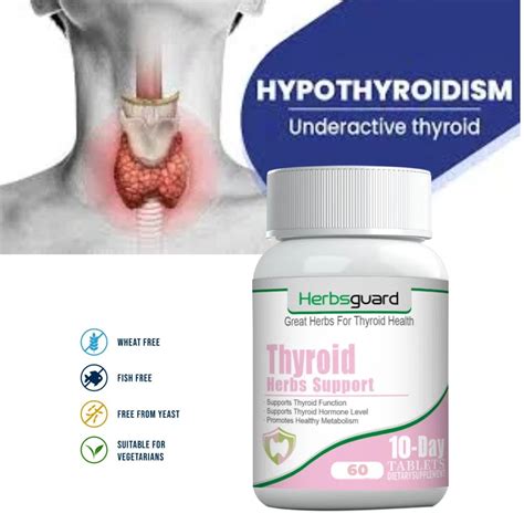 Thyroid Treatment Food Supplement For Thyroid Nodules Hypothyroidism