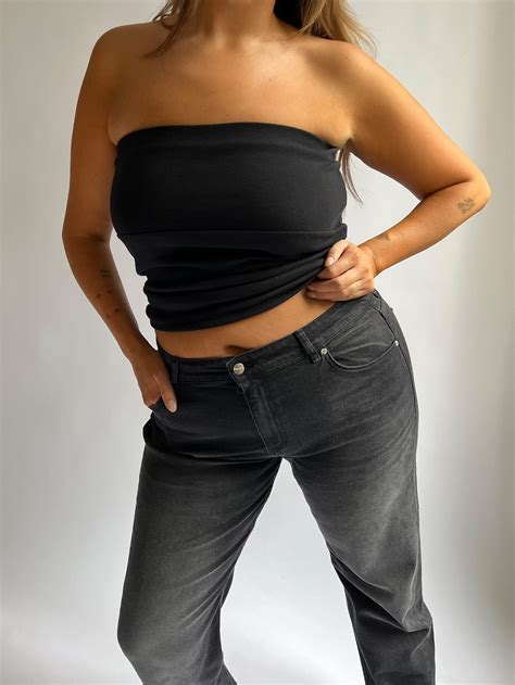 Daily Tube Top Black Djerf Avenue