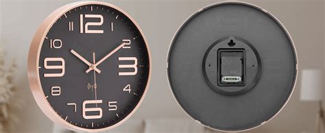 VINILITE Orologio Da Parete Radiocontrollato Con Numeri 3D Orologio Da