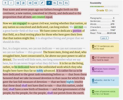 Whats Wrong With The Gettysburg Address Honest Abe Blog