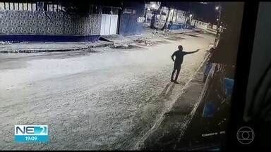 NE2 Câmeras de segurança registram assassinato no meio da rua no