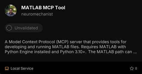 Matlab Mcp Tool Mcp Servers · Lobehub