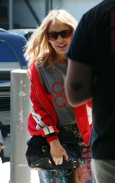 Kylie Minogue Departing Perth Airport 02 16 2025 Hawtcelebs