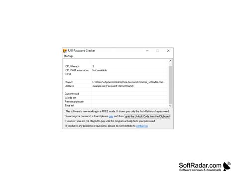Download Rar Password Cracker For Windows 11 10 7 881 64 Bit32 Bit