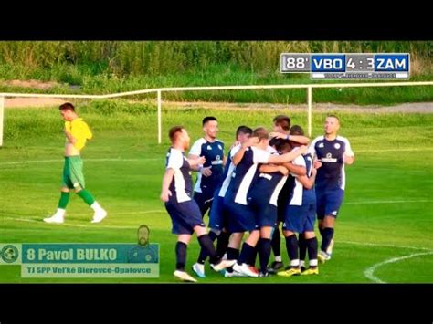 TJ SPP V Bierovce Opatovce Vs TJ Slovan Zamarovce Kolo YouTube