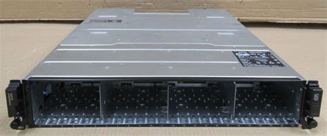 Dell Compellent Sc220 Expansion Enclosure 24x 2 5 Bays 2x Controller 2 X Psu