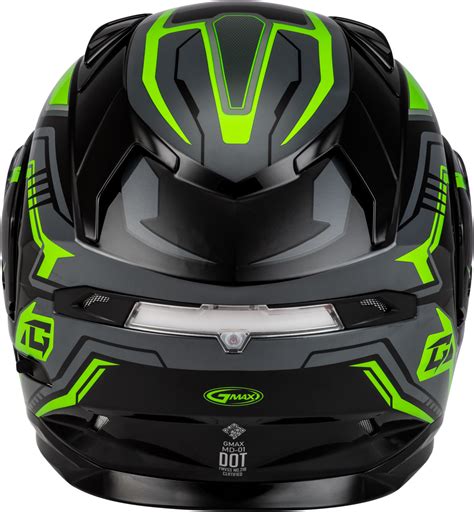Md 01s Transistor Modular Snow Helmet W Electric Shield Gmax Helmets