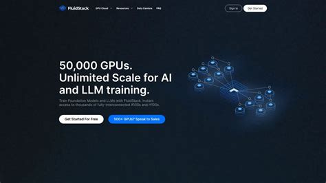 fluidstack on demand gpu cloud for ai training creati ai