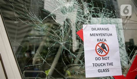 FOTO Kerugian Kerusakan Fasilitas Umum Di Jakarta Akibat Demo Ricuh Capai Puluhan Miliar Foto