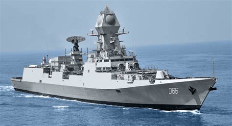 Indian Navy Commissions Second Project 15b Destroyer Naval News