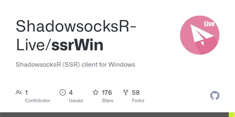 Github Shadowsocksr Livessrwin Shadowsocksr Ssr Client For Windows