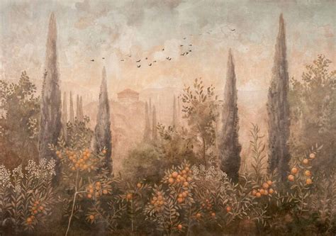 Frutetto By Coordonne Autumn Mural Wallpaper Direct