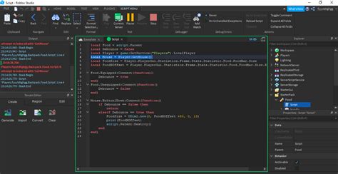 Creating A Hunger Bar Throws An Error Scripting Support Developer