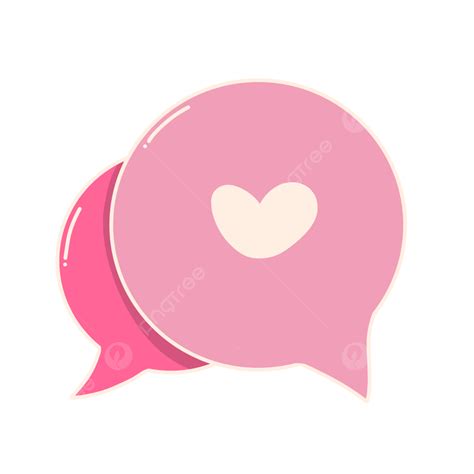 Pink Message Icon
