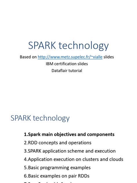 c5 spark technology pdf apache spark apache hadoop