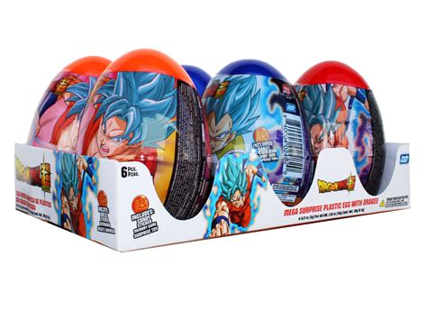 Mega Huevo Sorpresa Dragon Ball Con Dulce BondyFiesta