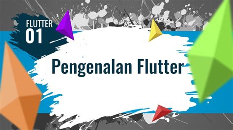 [eng sub] flutter 01 pengenalan flutter tutorial flutter belajar