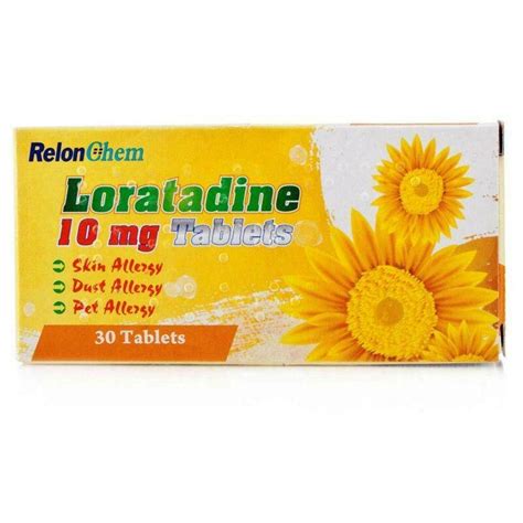 Loratadine 10mg Film Coated Tablets 30 Tablets Loratadine Allergy