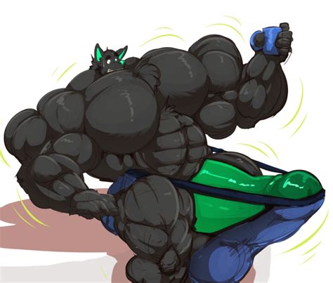 Rule 34 Anthro Balls Balls Expansion Big Balls Big Muscles Big Penis