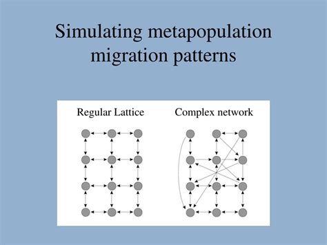 Ppt Modelling Complex Migration Michael Bode Powerpoint Presentation