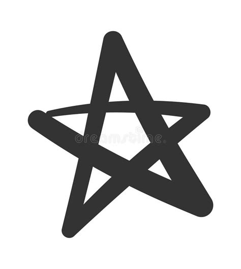 Hand Drawn Star Stock Vector Illustration Of Symbol 276069851