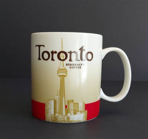 Large Starbucks Toronto Mugstarbucks Toronto Collectible Mug Etsy
