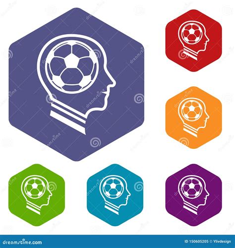 Icono Del Futbolista Estilo Negro Simple Ilustración del Vector Ilustración de persona