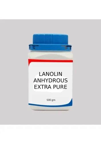 Lanolin Anhydrous Extra Pure Grade Lr Grade Packaging Size 500 Gm
