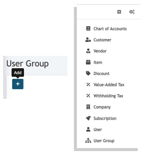 how to setup user groups oojeema